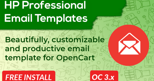 PRO Email Template for OpenCart